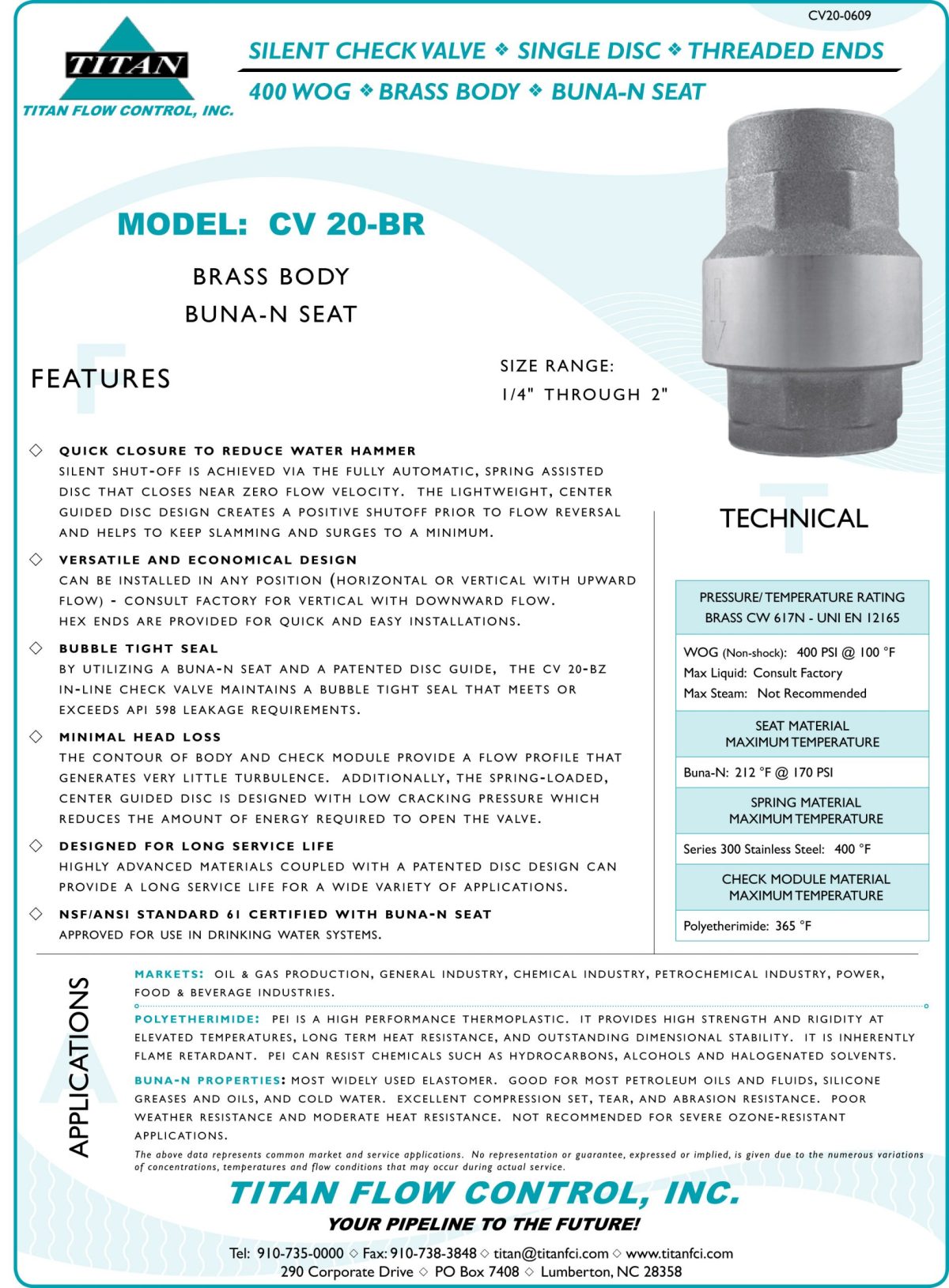 Check Valves – J.J. Valve