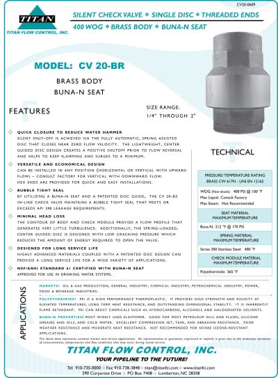Check Valves – J.J. Valve
