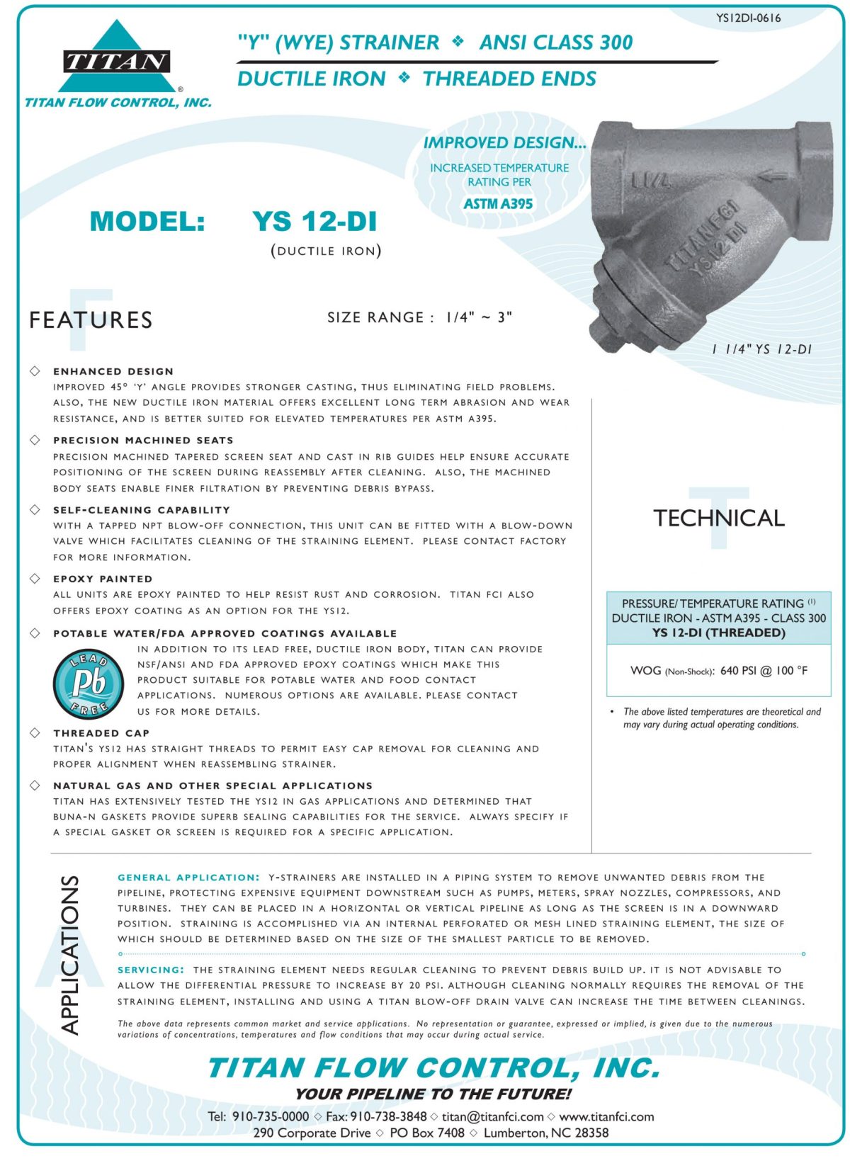 Y-Strainers – J.J. Valve